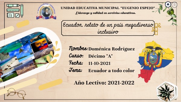 PROYECTO INTERDISCIPLINAR - DECIMO | Genially