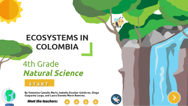 CLIL Unit: Ecosystems in Colombia | Genially