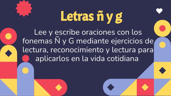 letras ñ y g | Genially