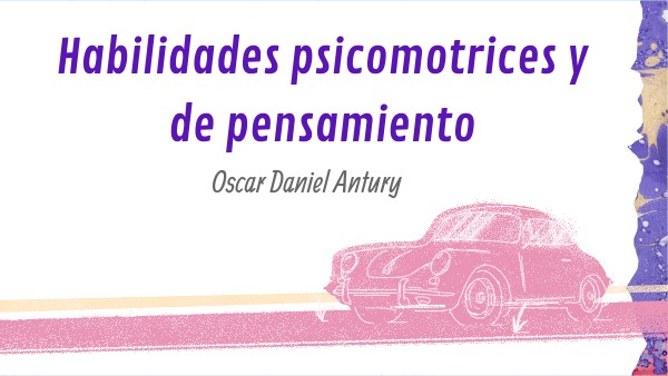 Animación de habilidades psicomotrices