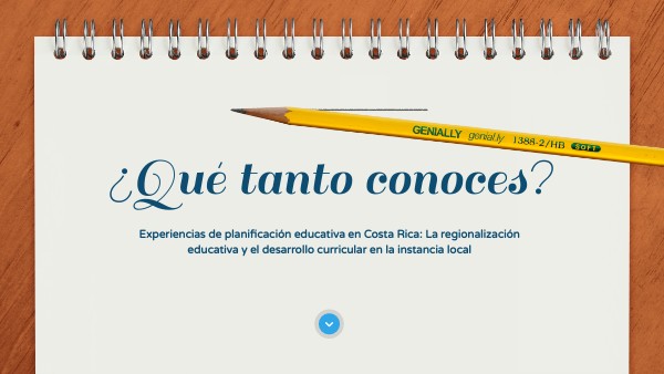 ¿Qué tanto conoces?
