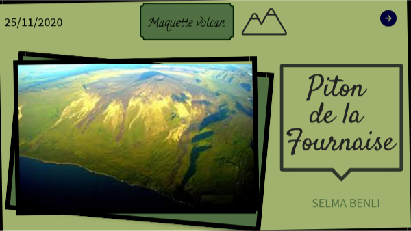 Maquette volcan Selma BENLI 4ème CAF | Genially