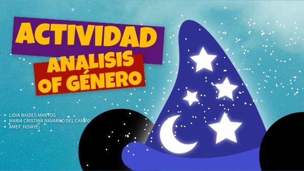 ANÁLISIS DE GENERO | Genially