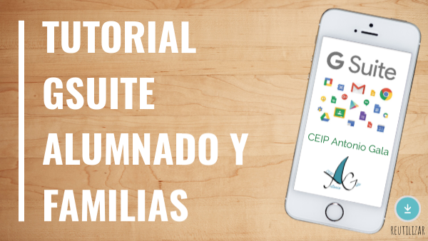 Tutorial GSuite alumnado y familias | Genially