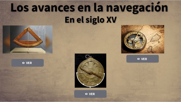 Los avances en la navegación