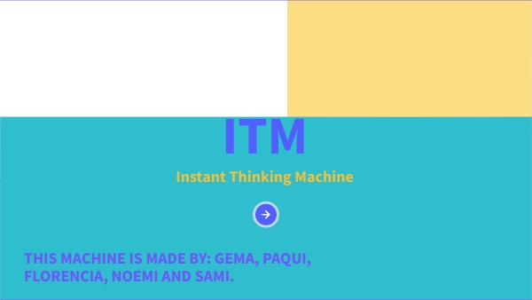 PRESENTACIÓN ITM INGLES