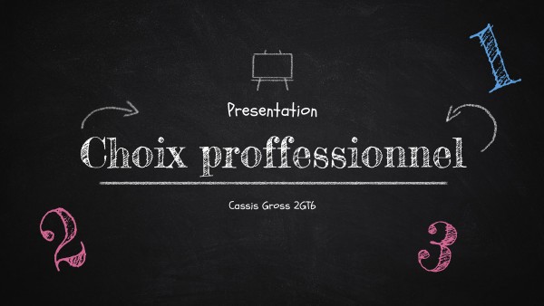 CHALK & BLACKBOARD PRESENTATION | Genially