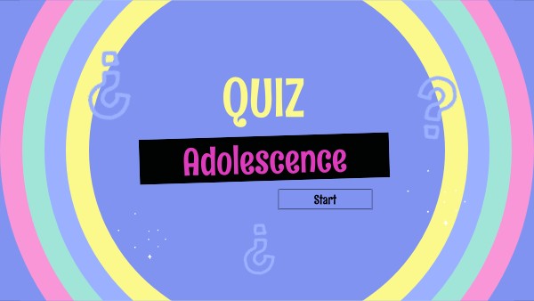 Presentation of adolescent quiz | Genially