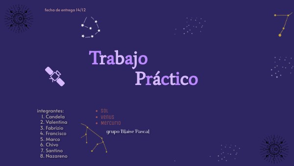 TP de naturales Blaise Pascal | Genially