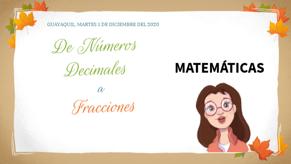 Matemática Martes 1 Diciembre