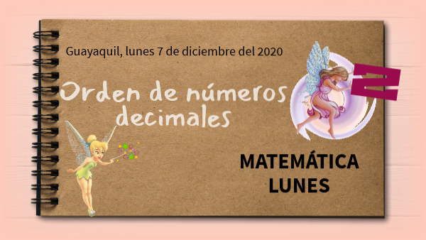 MATEMATICA LUNES 7 DICIEMBRE