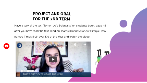 PROJECT Y ORAL_INVENTOR OF THE YEAR | Genially