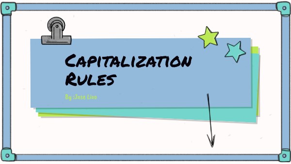 Capitalization | Genially