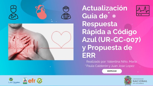 Actualización Guía de Respuesta Rápida Código Azul Y propuesta ERR ...