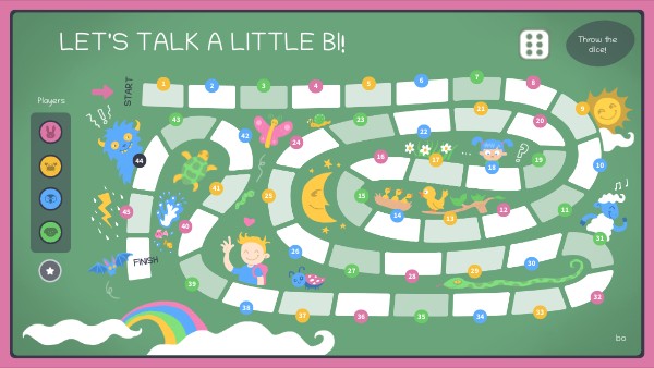 BOARDGAME TO TALK (BASIC) | Genially