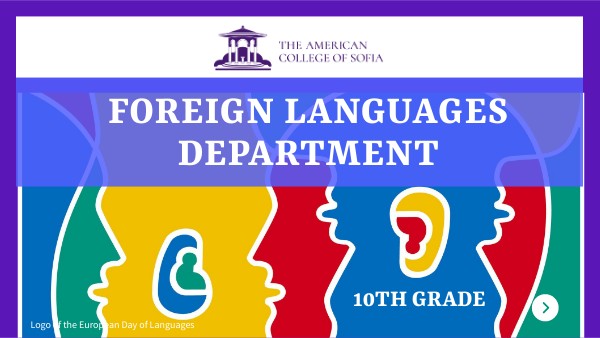 FL department - 10th grade | Genially