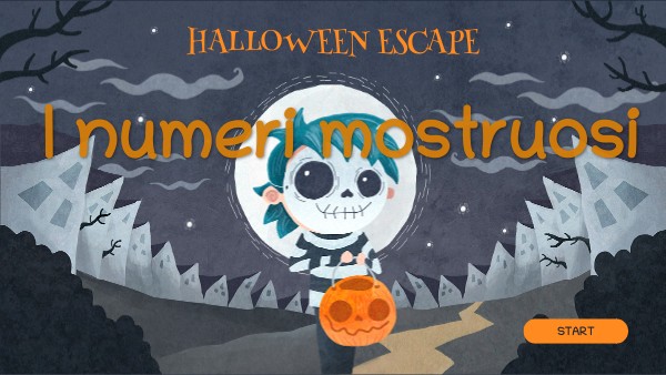 I numeri mostruosi Halloween escape | Genially
