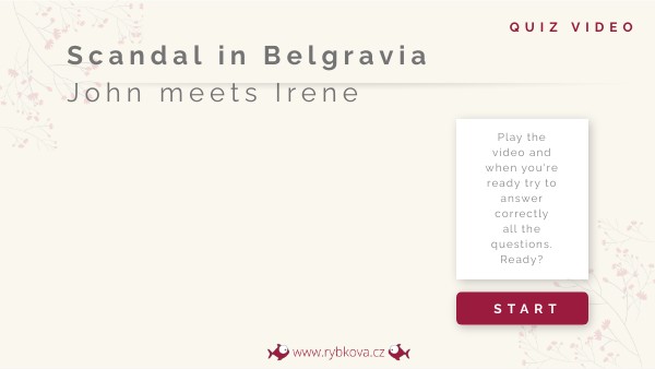 Scandal in Belgravia - John meets Irene | Genially