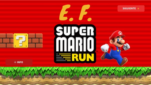 SUPER MARIO RUN EF | Genially