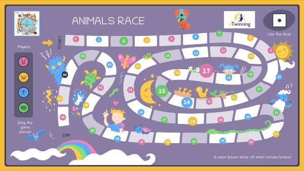 Animals race