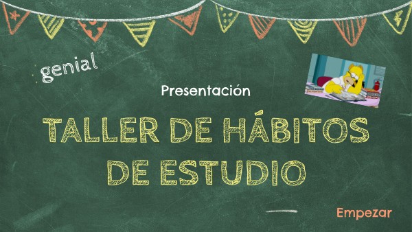 Taller de hábitos de estudio