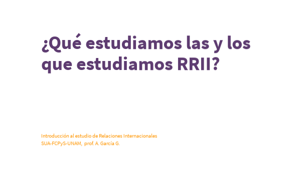 Introducción RRII | Genially
