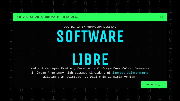 Software libre | Genially