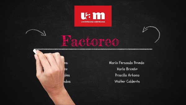 PRESENTACIÓN FACTOREO