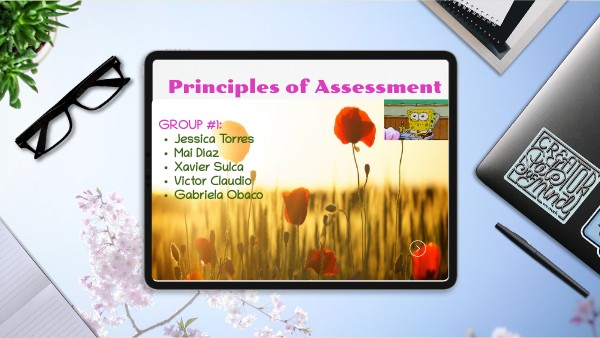 PRINCIPLES OF ASSESSMENT