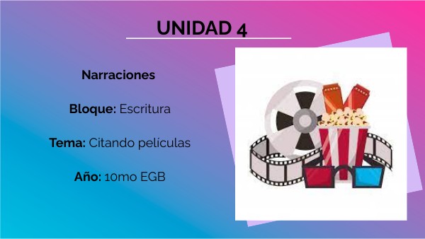 10mo Citando películas | Genially