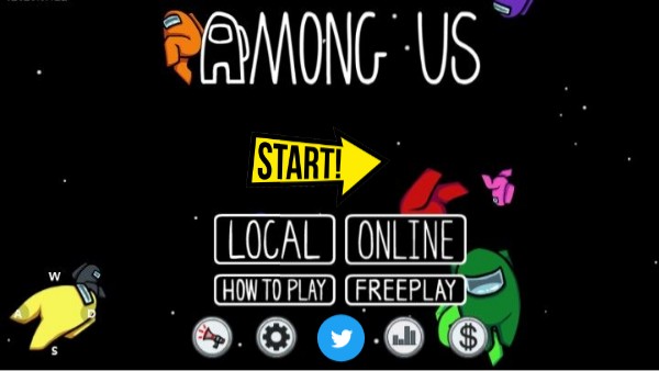 Present simple - among us | Genially