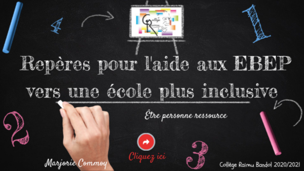 Repères pour l'aide aux EBEP vers une école plus inclusive | Genially