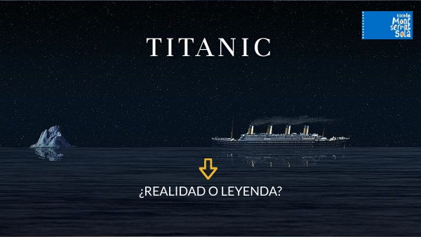 TITANIC - 5è de primària | Genially
