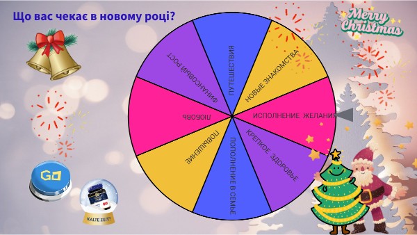 Christmas wheel