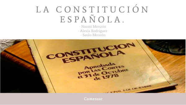 Constitución Española
