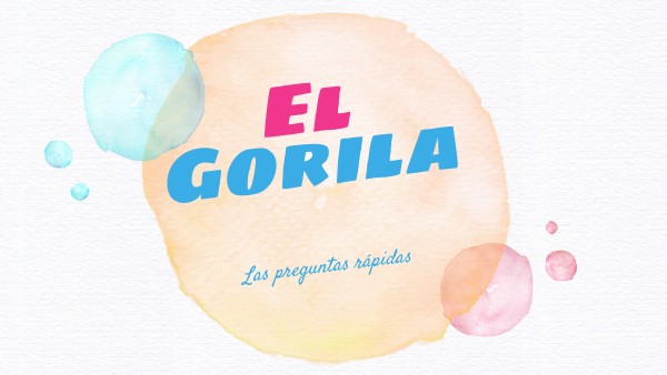 El gorila