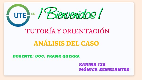 presentación del caso | Genially