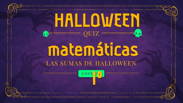 Sumas de Halloween