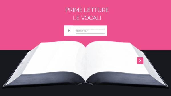 Prime letture: LE VOCALI | Genially