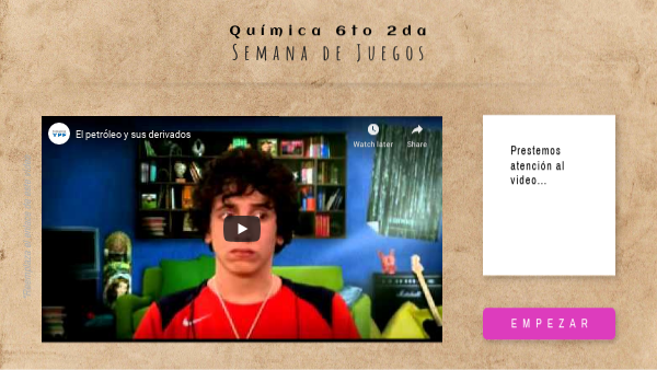 Semana de juegos 1 | Genially