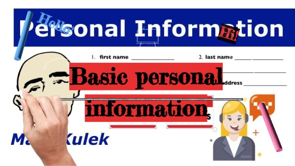 3ero Basic personal information