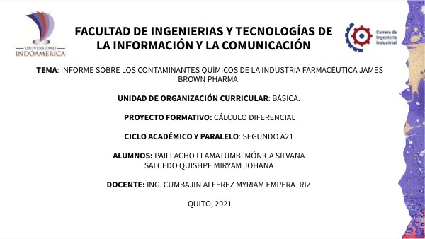 INFORMACIÓN BÁSICA DE UNA INDUSTRIAL | Genially