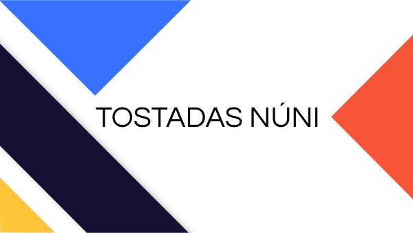TOSTADAS NÚNI