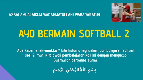 MATERI SOFTBALL 2 | Genially
