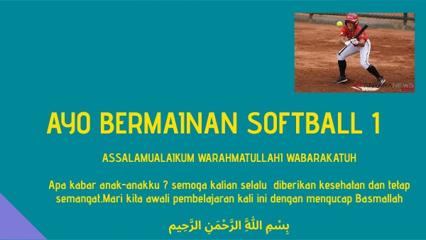 SOFTBALL PERT 3 | Genially