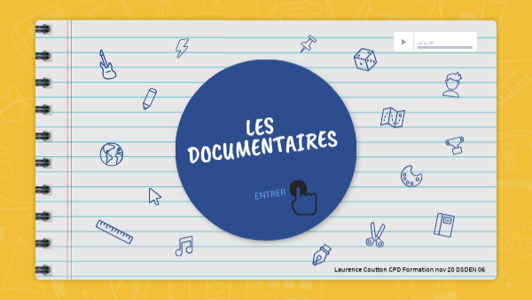 Formation aux documentaires | Genially