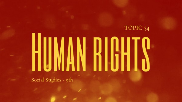 34: Human rights