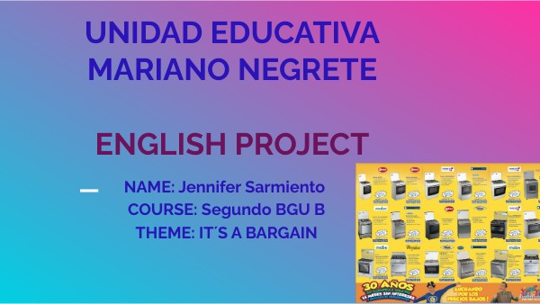 proyecto de ingles