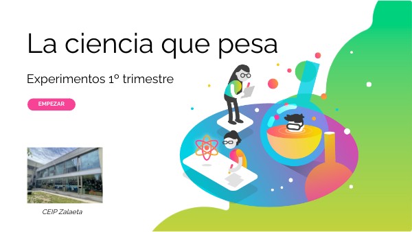 PRESENTACIÓN EXPERIMENTOS PRIMER TRIMESTRE