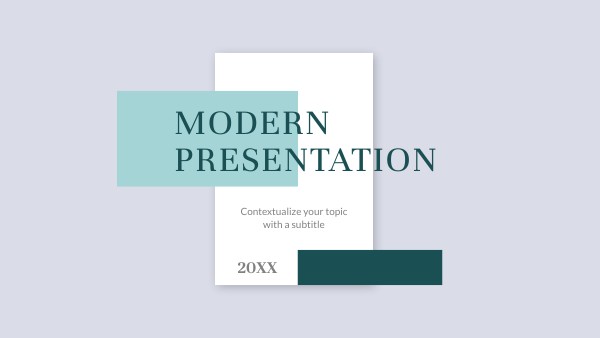 Modern Presentation | Genially